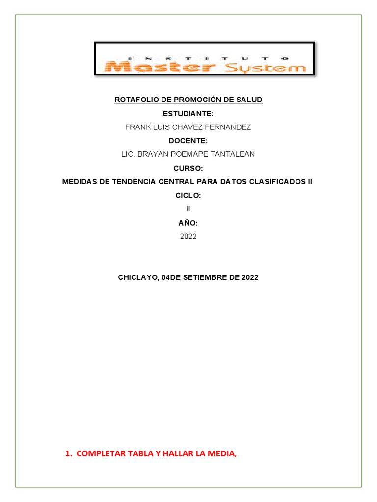 MTC en Tablas de Frecuencias | Descargar gratis PDF | Muestreo (Estadísticas)