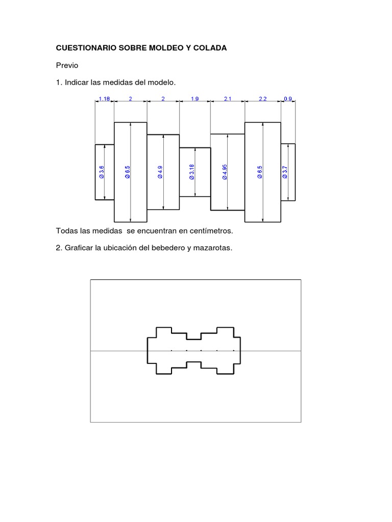 Cuestionario Sobre Moldeo y Colada | PDF | Tecnología