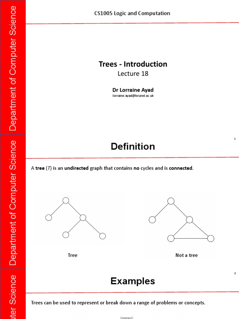 Trees Introduction | PDF | Algorithms And Data Structures ... Trees Introduction | PDF | Algorithms And Data Structures ...