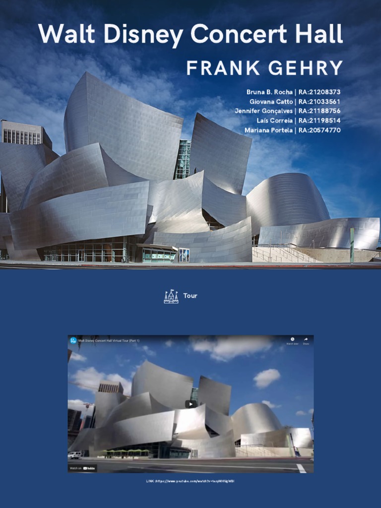 Walt Disney Concert Hall: Arquitetura e Design | PDF | Acústica | Som