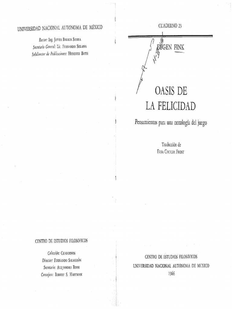Fink. Oasis de La Felicidad | PDF Fink. Oasis de La Felicidad | PDF
