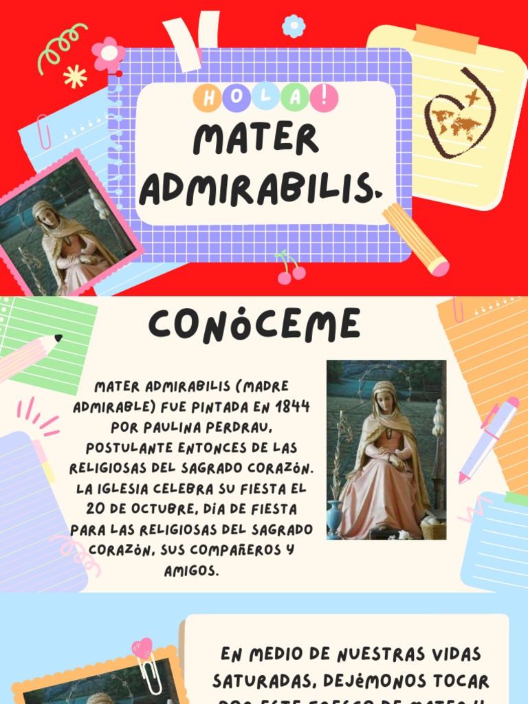 La Mater Admirabilis | PDF