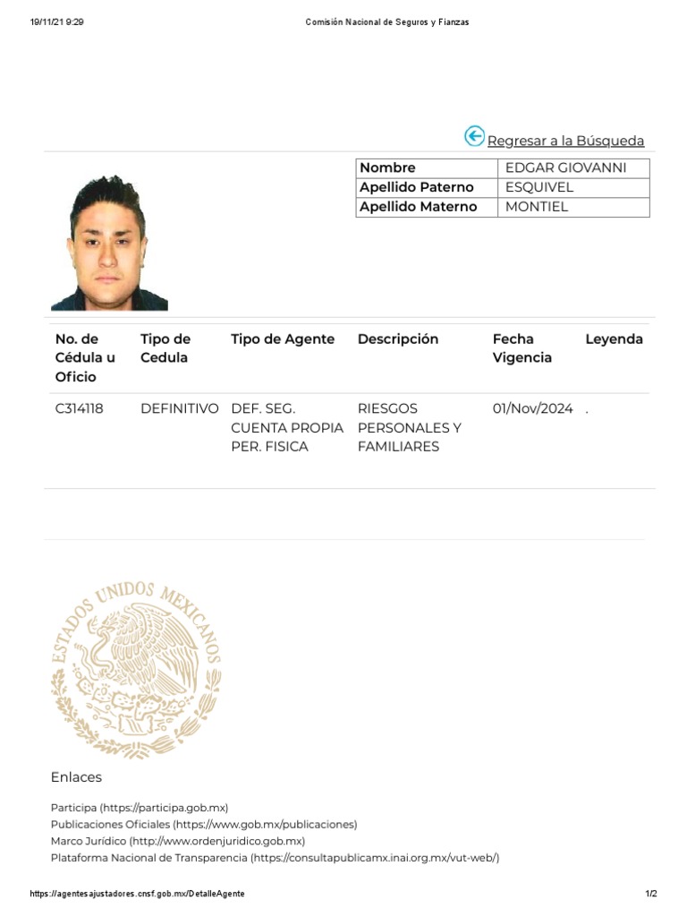 Cédula Digital Edgar Giovanni Esquivel Montiel | PDF | Informática | Tecnologías de la información