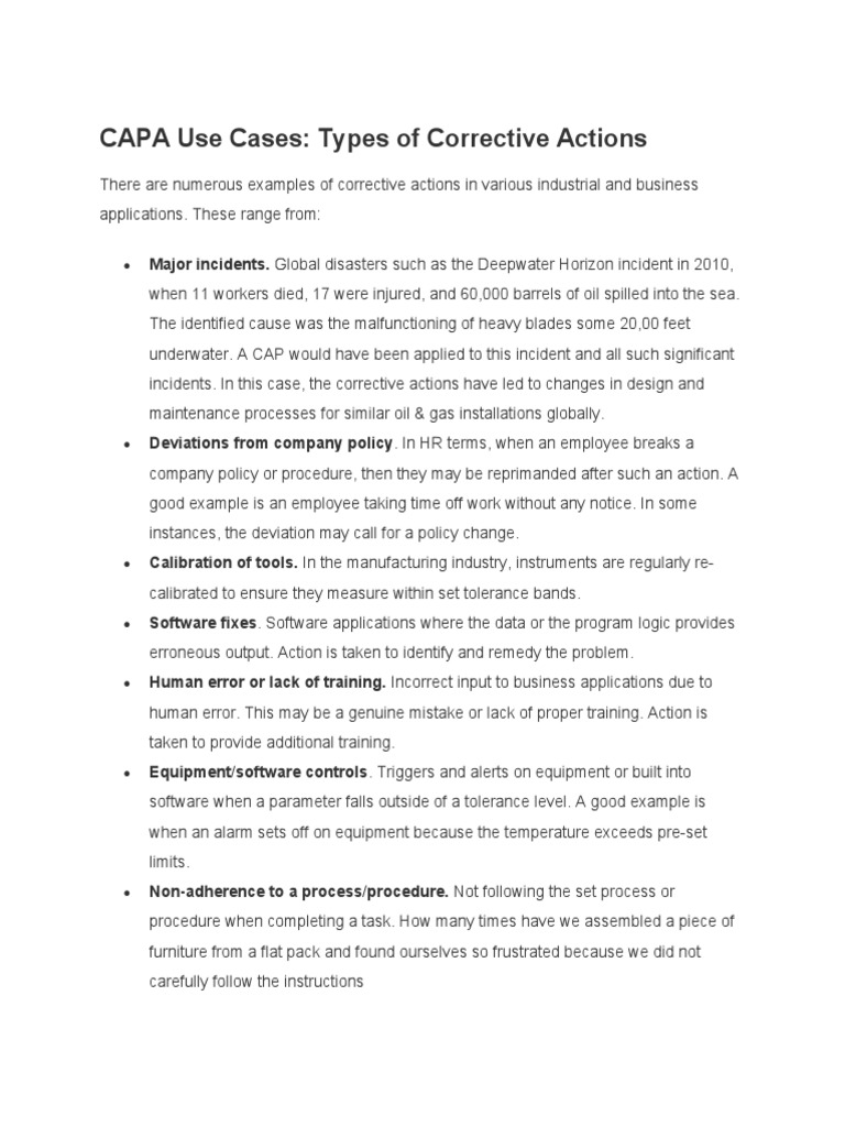 CAPA Process Flowchart | PDF | Engineering Tolerance | Calibration