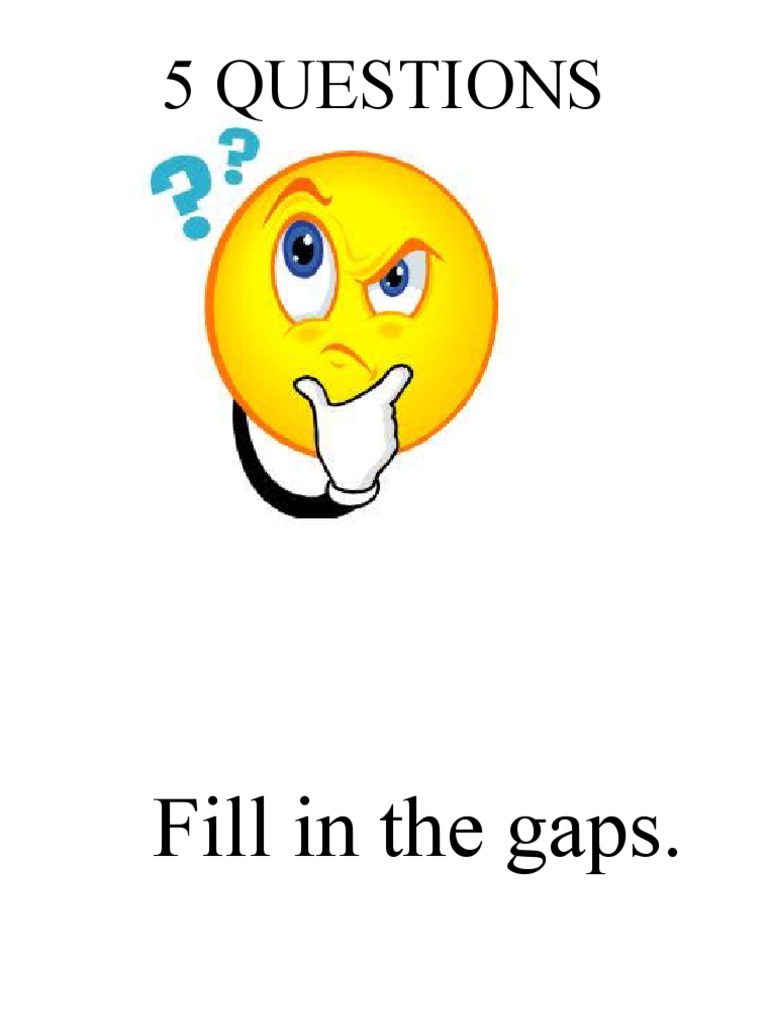 5 Questions and Answers | PDF | Language Arts & Discipline