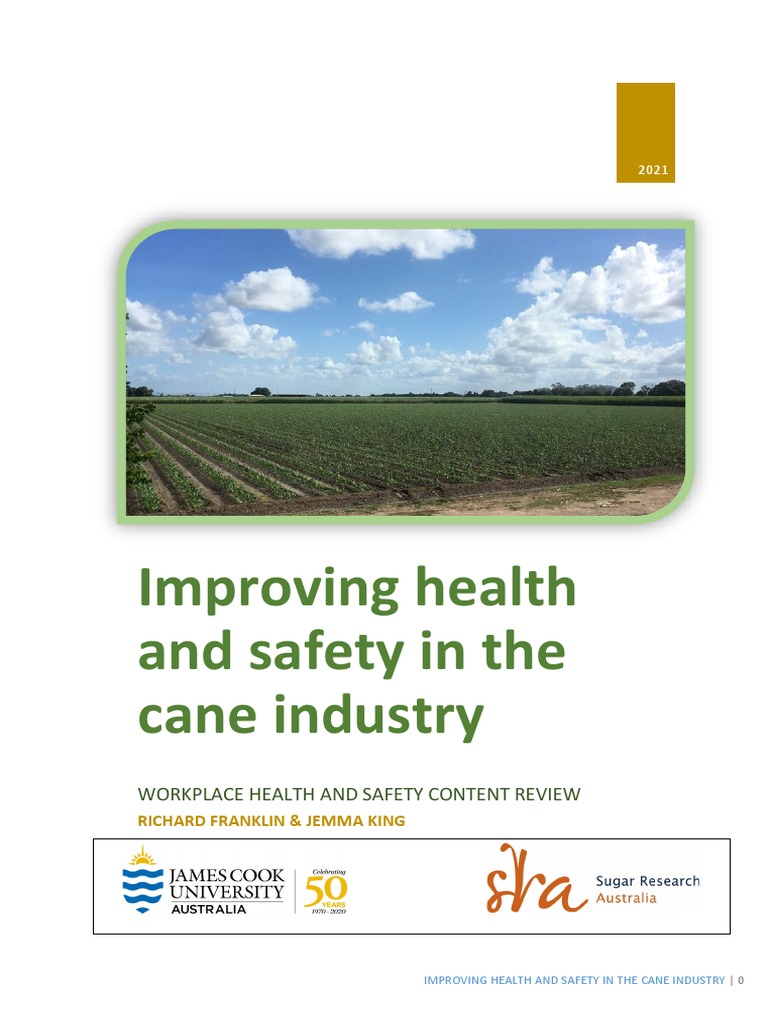 Improving Health and Safety in The Cane Industry Project Report Final ...