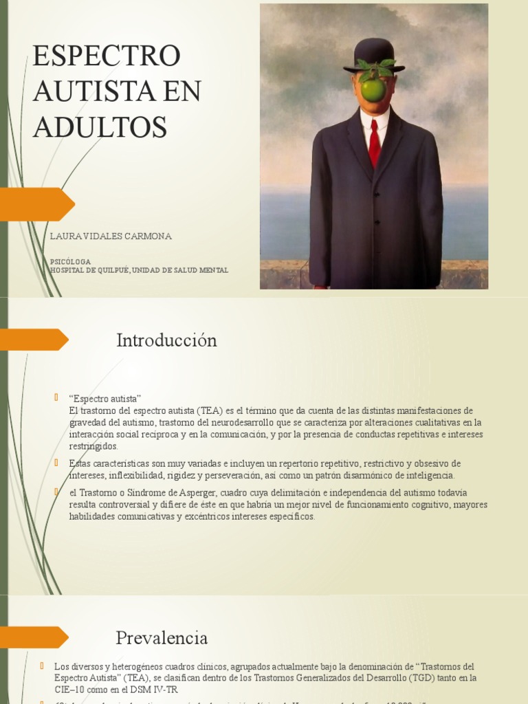 Tea en Adultos | PDF | Espectro autista | Síndrome de Asperger