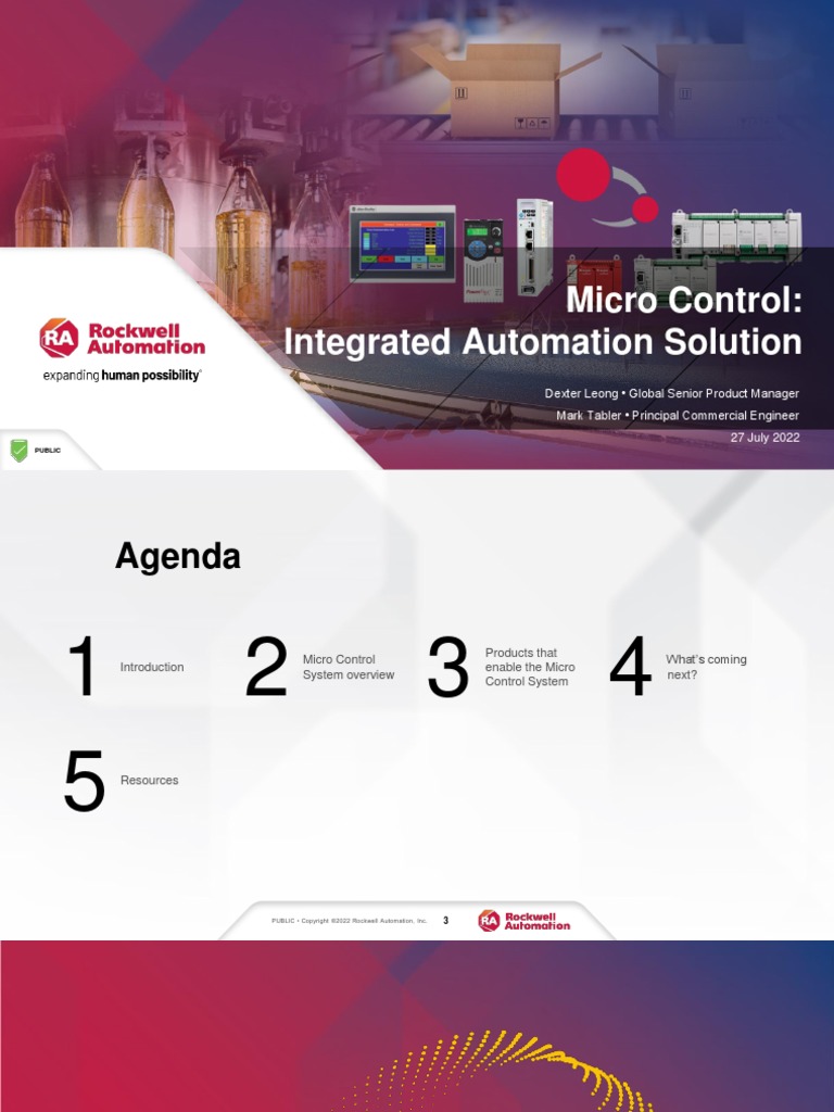 Micro Control Integrated Automation Solution WithoutSpeakerNotes FINAL1 ...