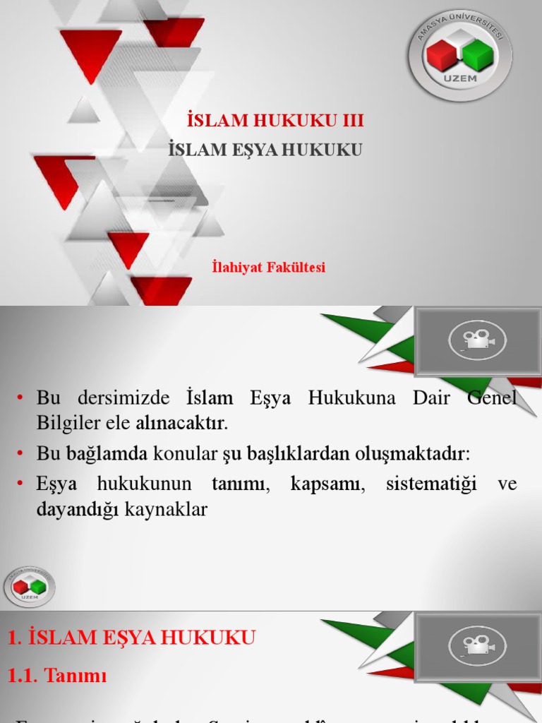 İslam Hukuku-Iii - (1) - Slayt | PDF