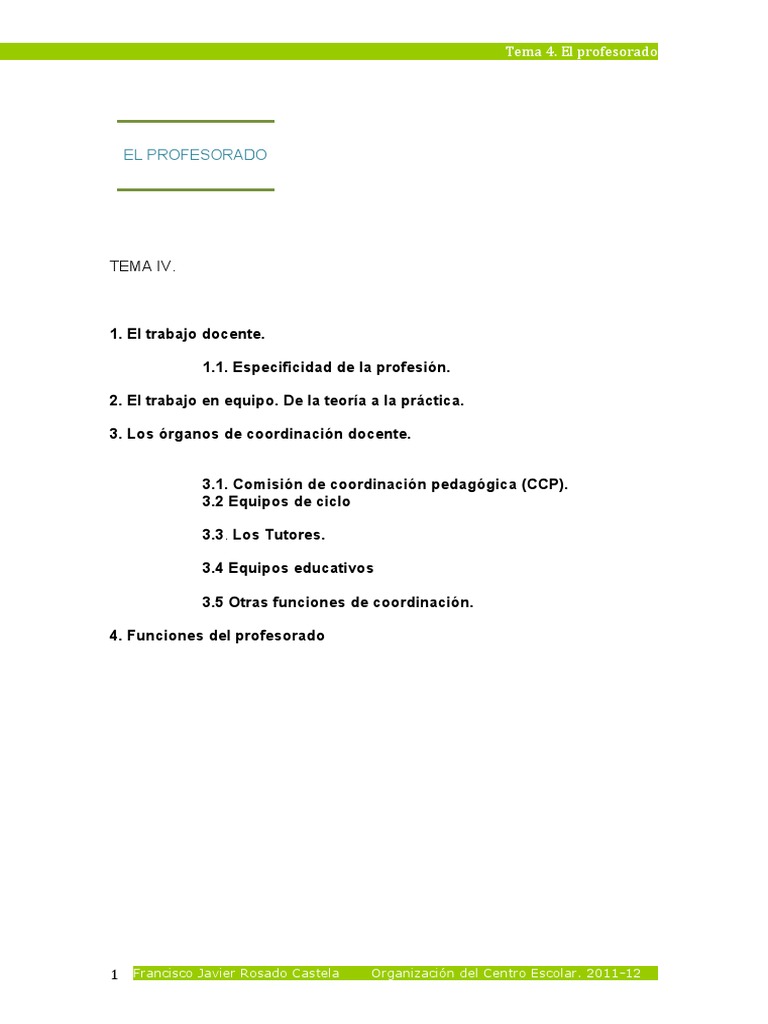 OCE Tema IV Profe. | PDF