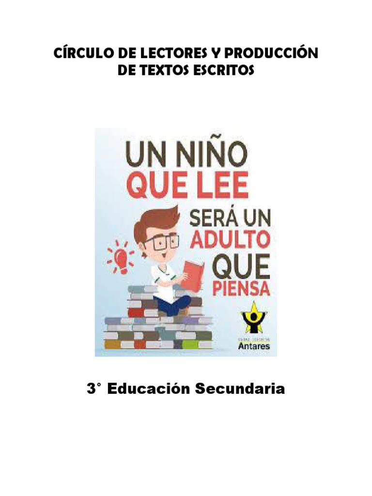 Cuadernillo de Lecturas 3° Secundaria | PDF | Sistema circulatorio ...