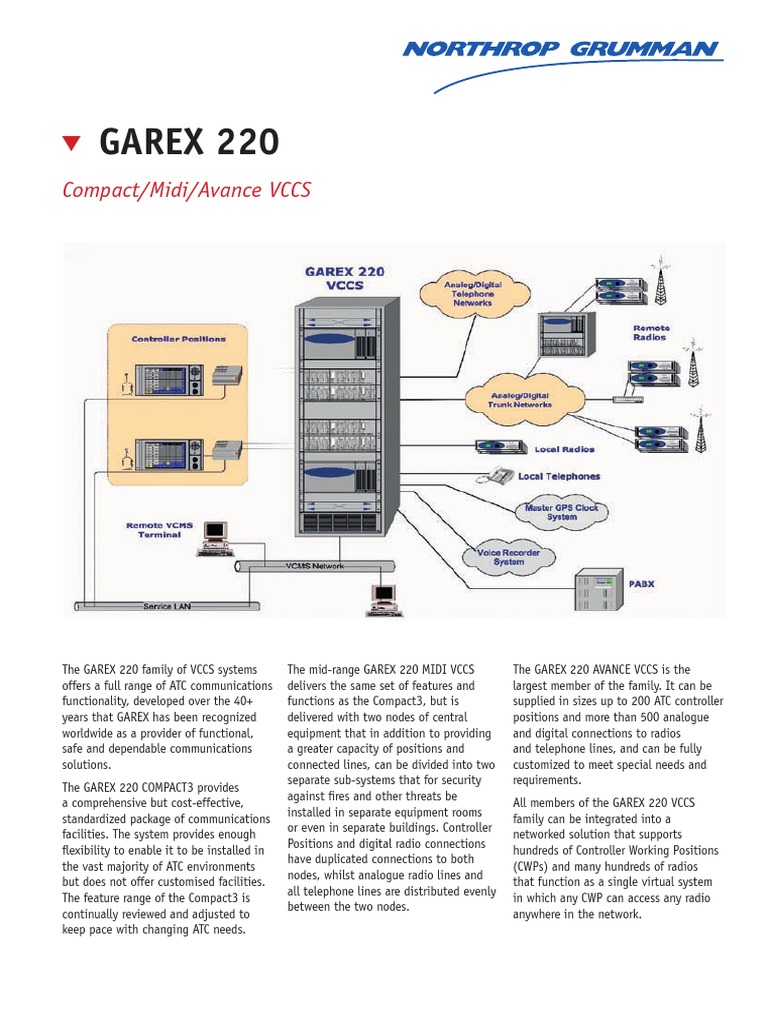 Garex VCCS | PDF | Communication | Information Age