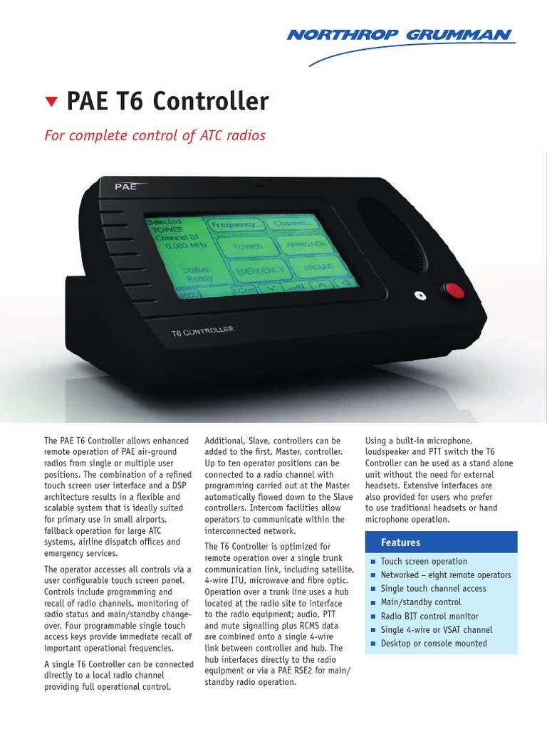 T6_Controller | PDF | Radio | Headphones