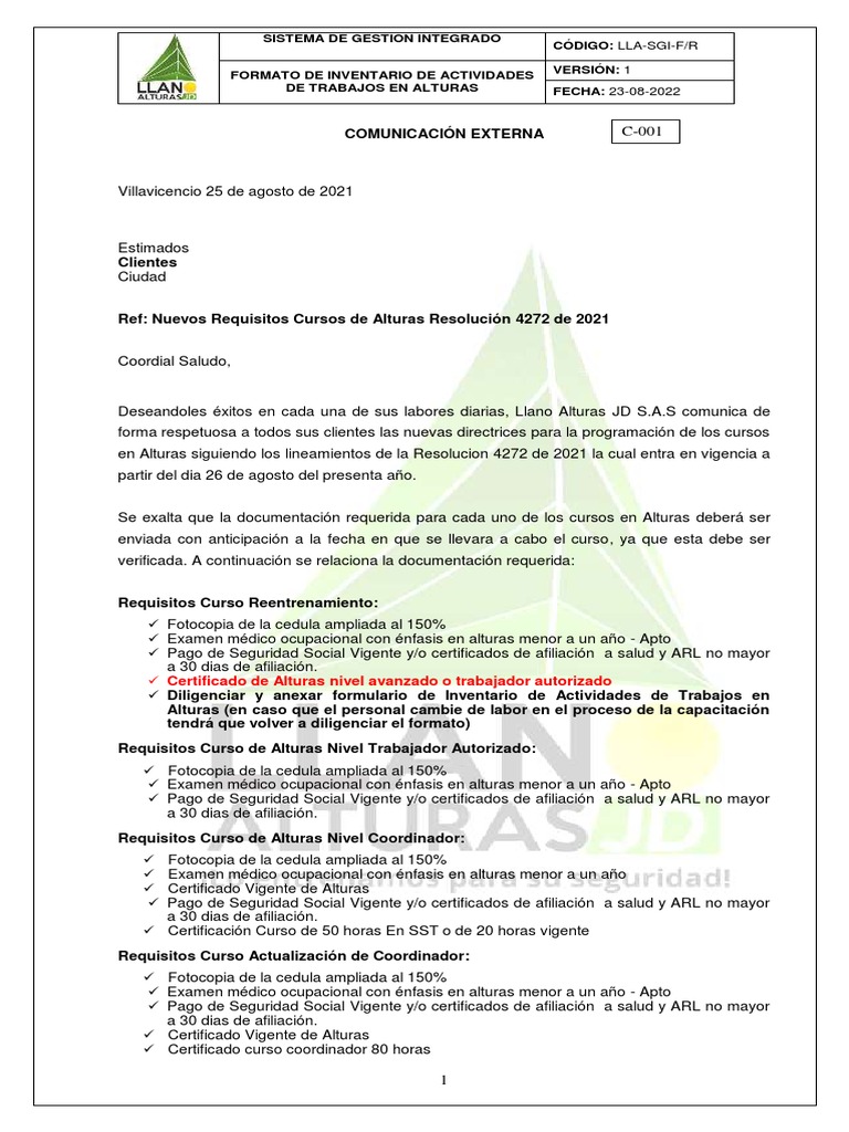 Comunicación Externa | PDF