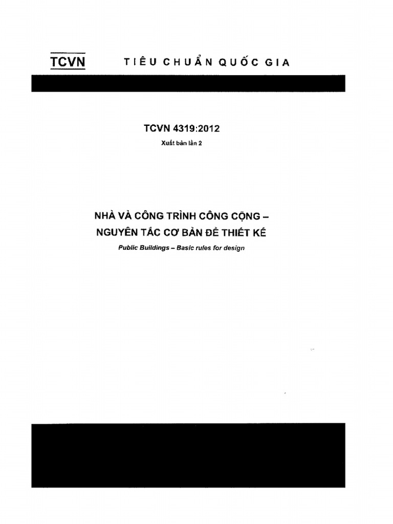 TCVN4319 - 2012 Nha Va Cong Trinh Cong Cong Nguyen Tac Co Ban de Thiet ...