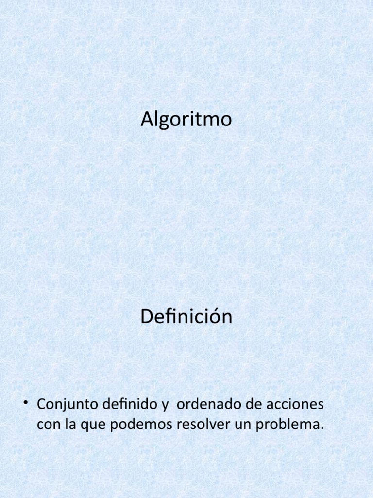 Conceptos Básicos de Algoritmo | PDF | Algoritmos | Programación de computadoras