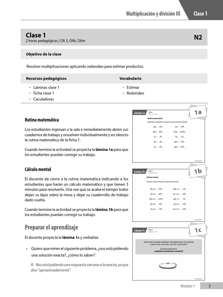 Aptus Matemática Quinto Básico | PDF | División (Matemáticas) | Multiplicación