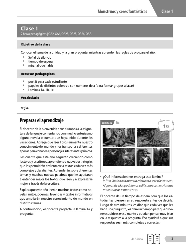 Aptus Lenguaje Cuarto Básico | PDF | Frankenstein