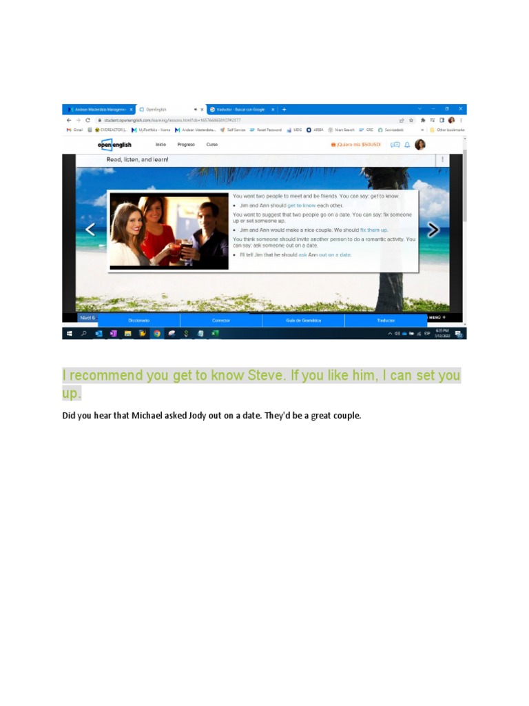 Open English | PDF | Self-Improvement