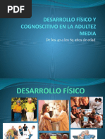 Desarrollo Físico y Cognoscitivo en La Adultez Media | PDF | Menopausia | Disfunción eréctil