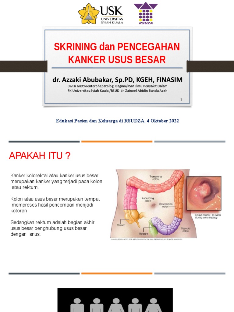 Skrining Kanker Usus Besar | PDF