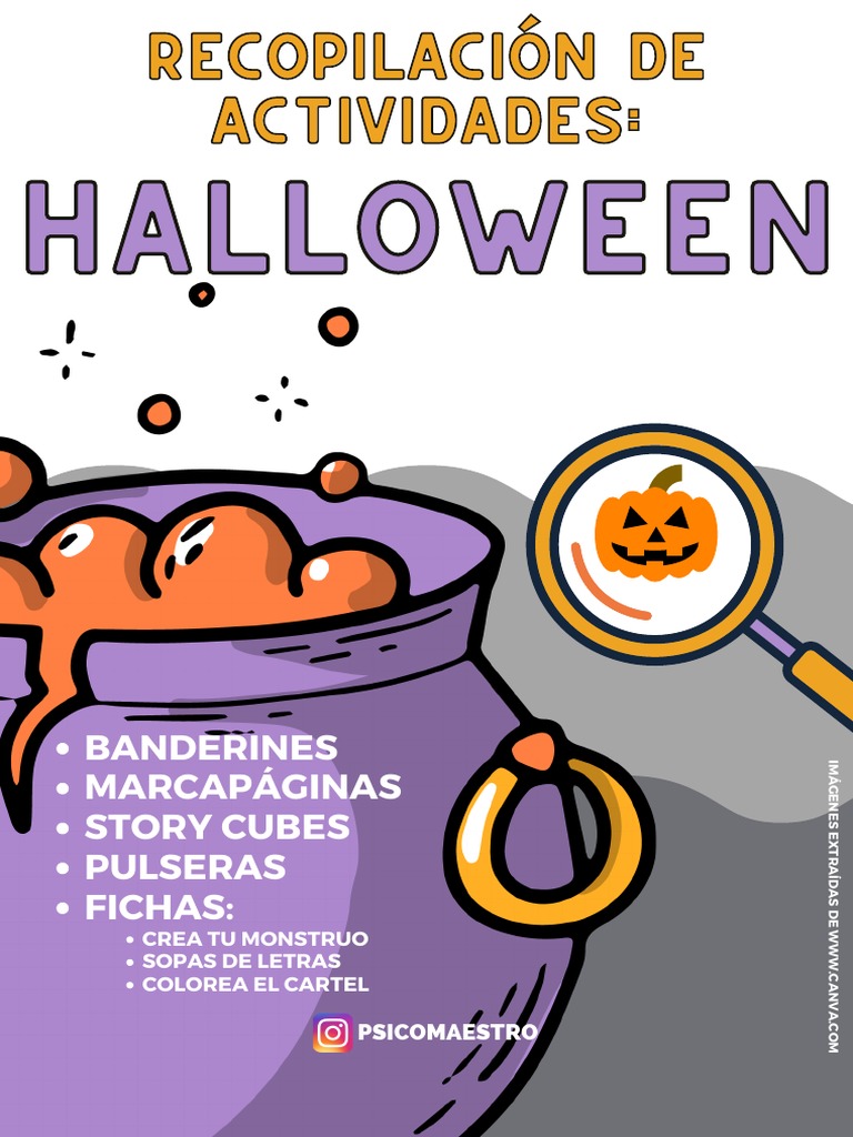 Actividades Infantiles para Halloween | PDF