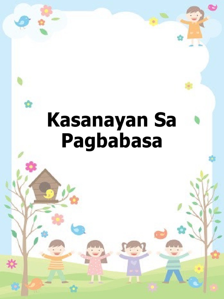 Kasanayan Sa Pagbabasa Layout 3 | PDF