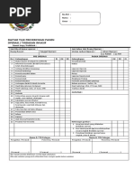 Form Gigi Penandaan Lokasi Tindakan | PDF