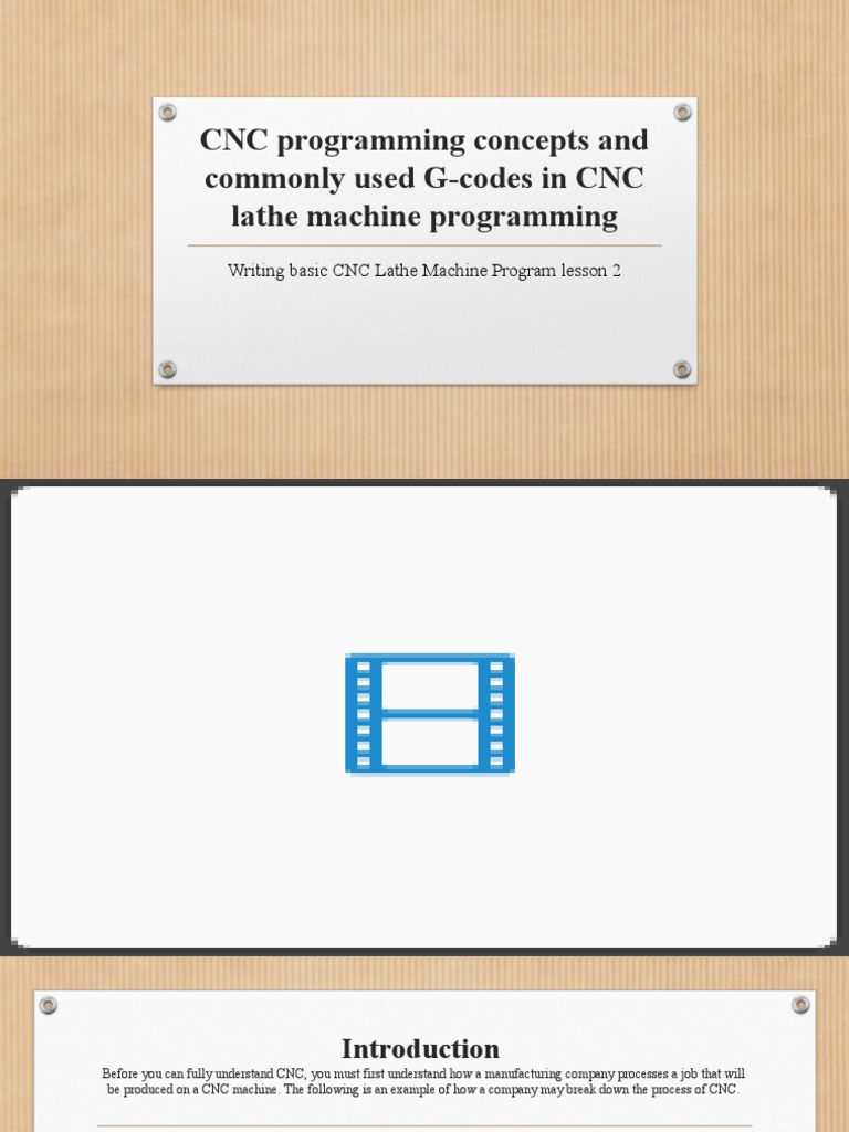 CNC Programming Concepts and Commonly Used G-Codes in | PDF | Numerical Control | Computer Program