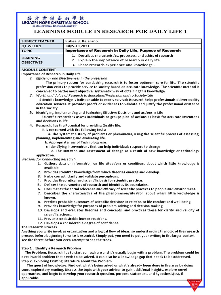Module in RDL | PDF | Knowledge | Science