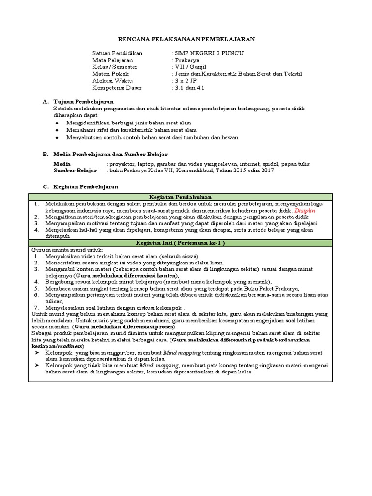 3.1.2 RPP Pengukuran | PDF | Karier & Perkembangan | Seni