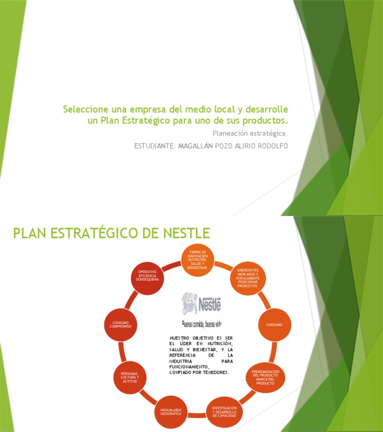 Plan Estrategico Nestle | PDF