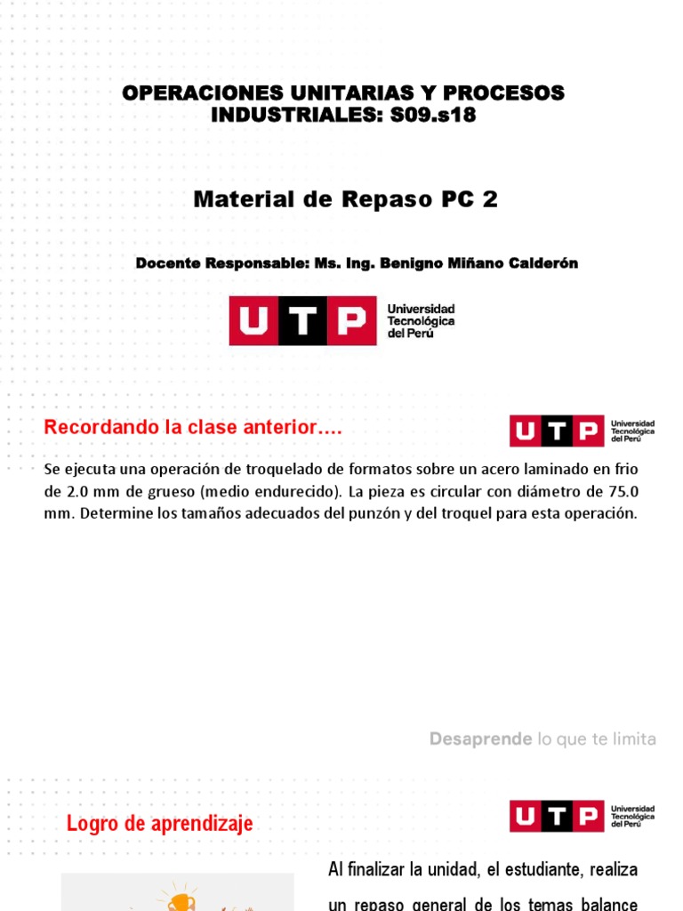 S10.s - Material de Repaso PC 2 | PDF | Agua | Calor
