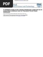 Endotoxin Limit and MVD Calculation Guide | PDF | Dose (Biochemistry ...
