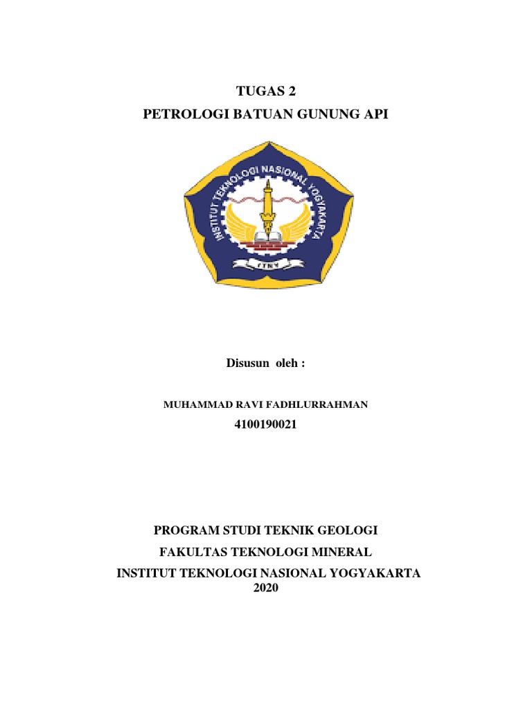 Petrologi Batuan Gunung Api dan Lahar | PDF