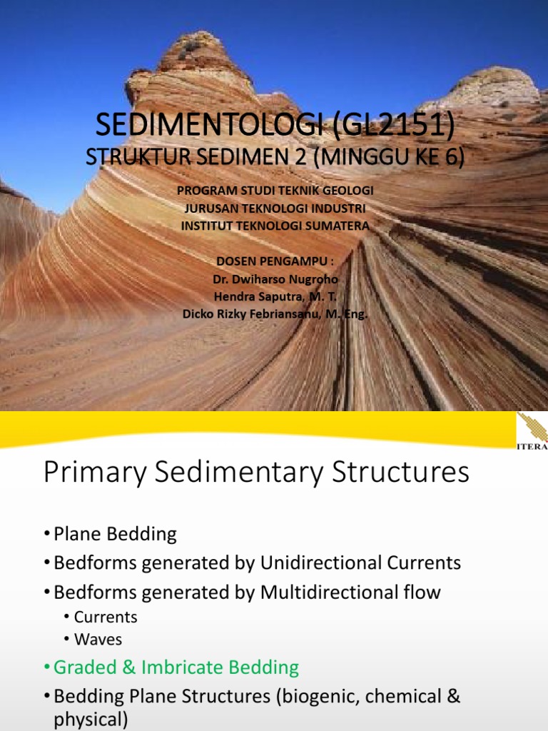 SEDIMENTOLOGI (GL2151) - 5. Struktur Sedimen 2 | PDF | Sedimentary Rock | Sediment