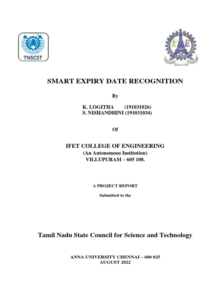 Detecting Expiry Dates and Reducing Food Waste: A Proposed Smart Expiry ...