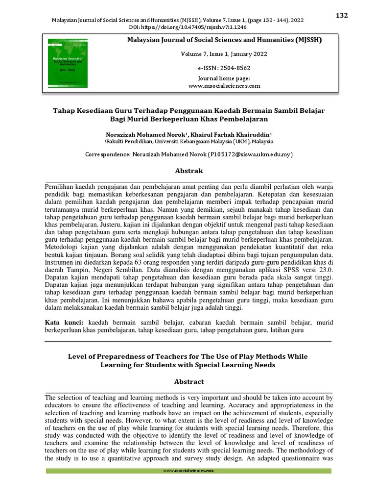 ARTIKEL 5 - Learning Through Play | PDF