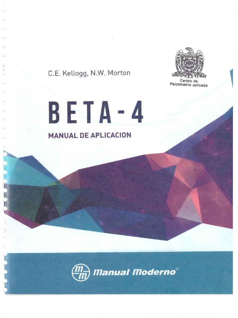 Beta 4 Manual | PDF