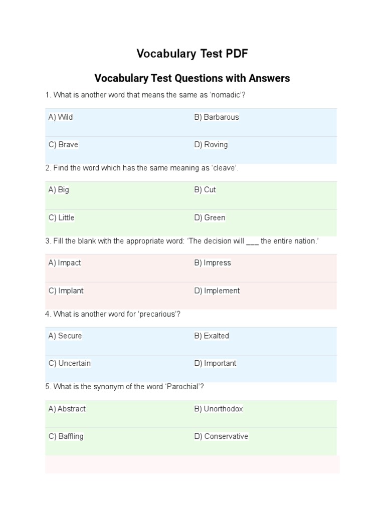 Vocab 2 | PDF | Semiotics | Interpretation (Philosophy)