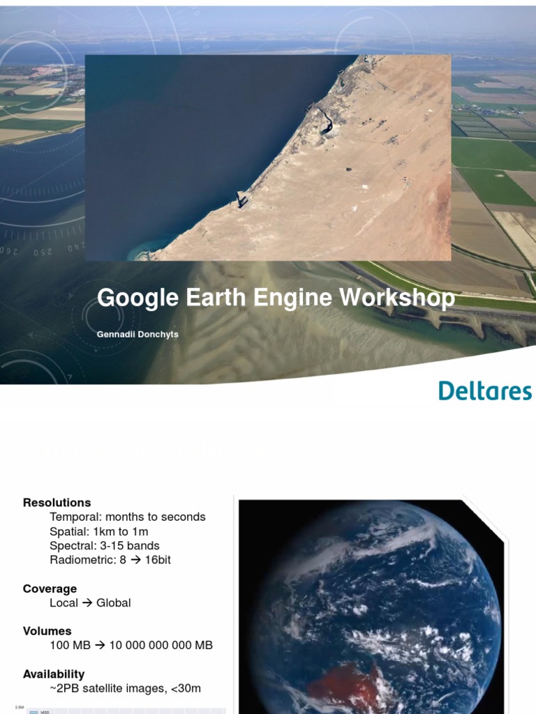 Genna Donchyts - GEE Training | PDF | Satellite Imagery | Computing