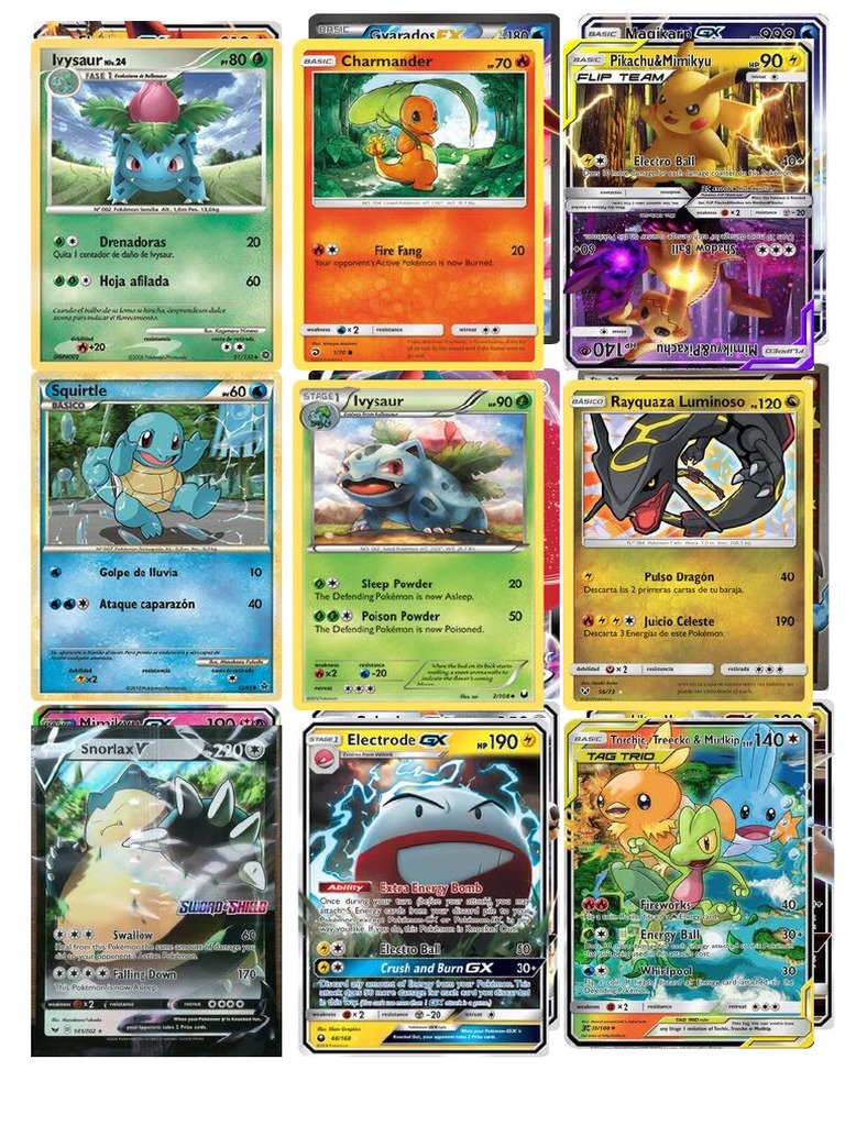 Cartas Pokemon | PDF