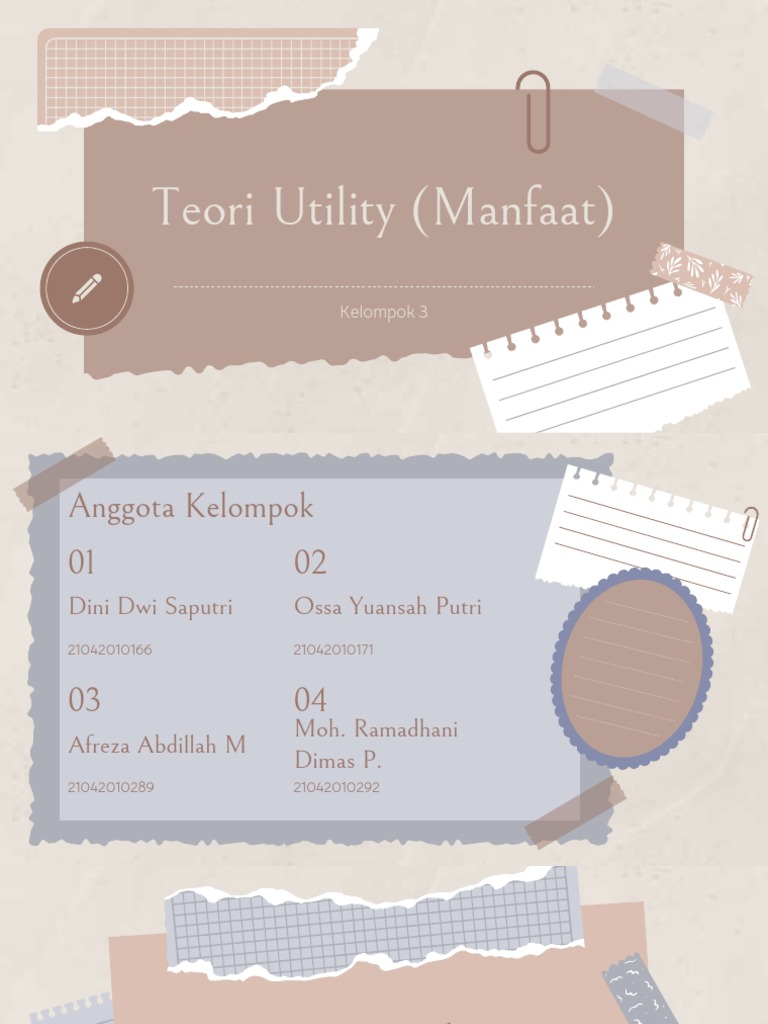 Memahami Time Utility dalam Ekonomi | PDF