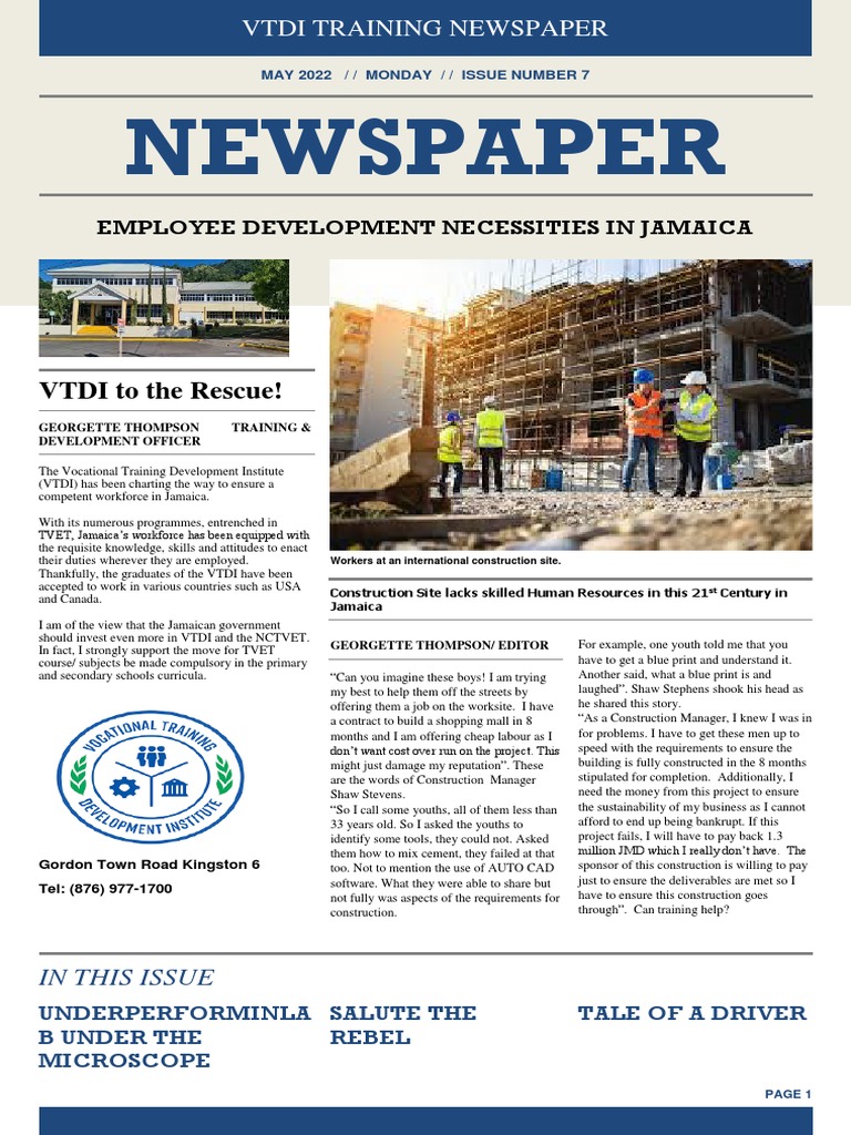 Newspaper 2022 Issue 7 - May 2022 | PDF | Traffic | Laboratories