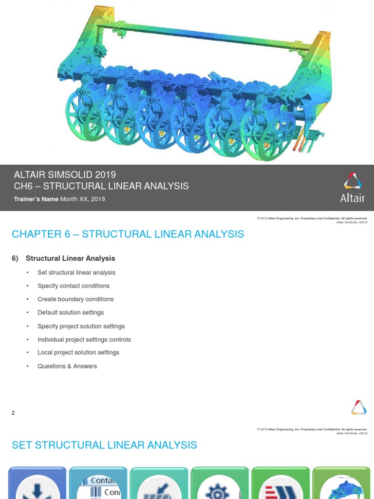 Ch6 Structural Linear Analysis v2019 28jan 2019 | PDF | Stress (Mechanics) | Mathematical Analysis