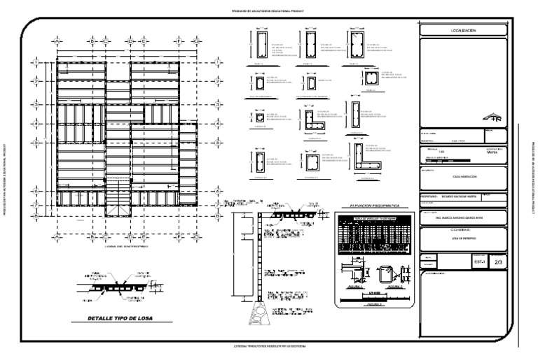 Losa de Entrepiso | PDF