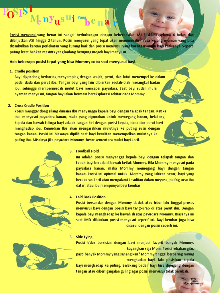 Posisi Menyusui 1 | PDF