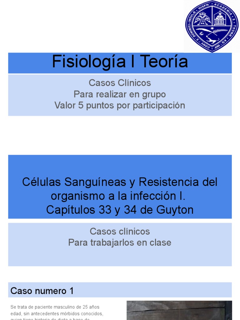Células Sanguíneas y Resistencia Del Organismo A La Infección Capítulos 32 y 33 de Guyton | PDF ...