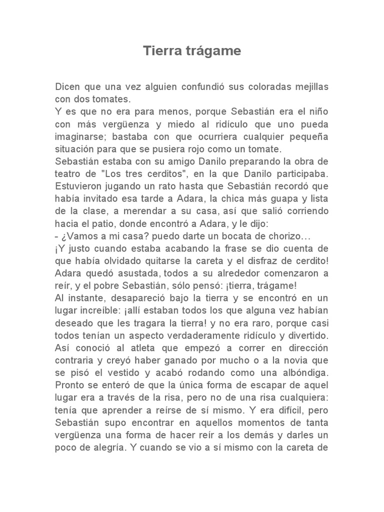Tierra Trágame | PDF | Poesía