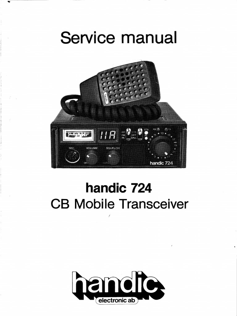 Handic 724 Service | PDF